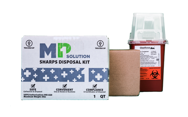 1.5 Quart Sharps Disposal System – MedPro Disposal
