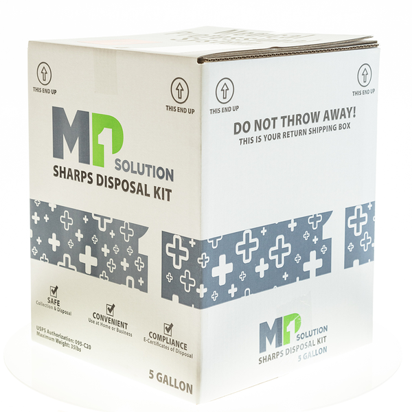 5 Gallon Medical Waste Disposal System – MedPro Disposal