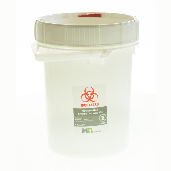 5 Gallon Medical Waste Disposal System – MedPro Disposal